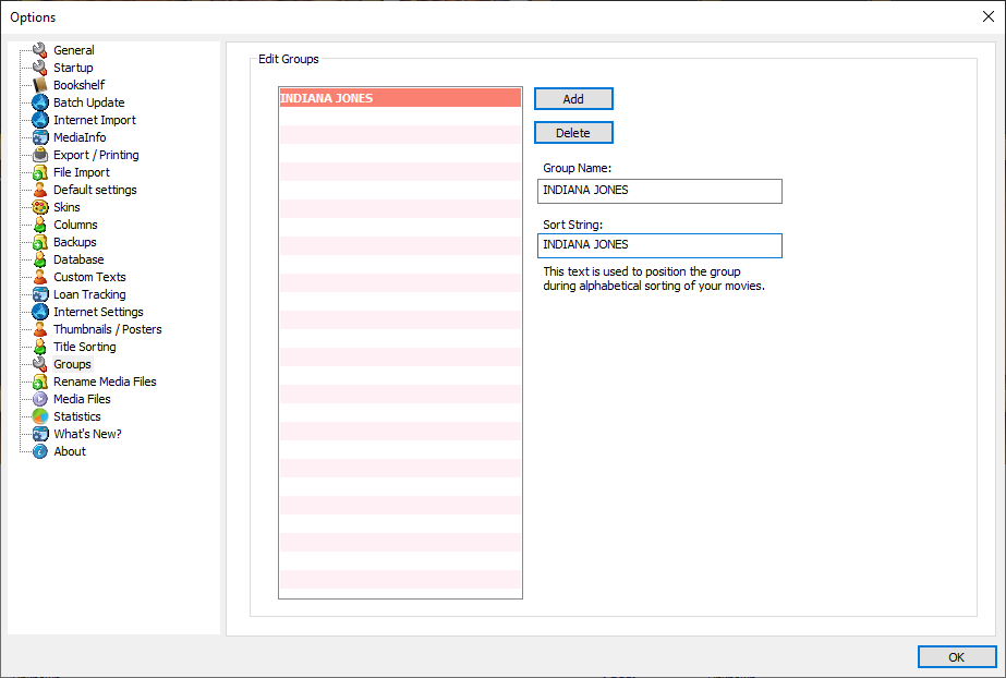 EMDB - Eric's Movie Database