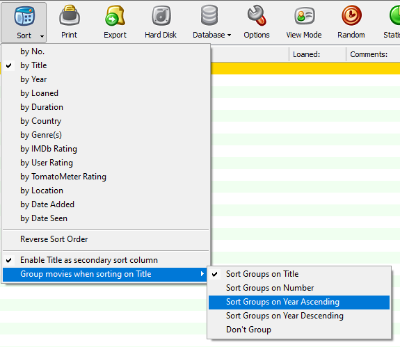 EMDB - Eric's Movie Database
